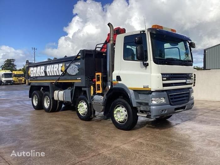 DAF 85CF.410 8x4 Tipper Grab kiper