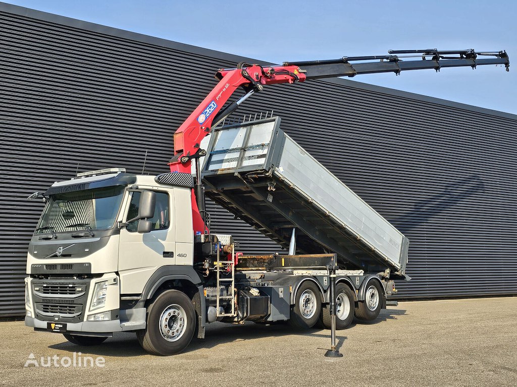 Volvo FM 460 8x2 HMF 26 t/m kiper