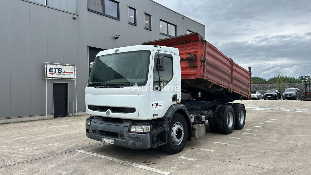 Renault Premium 320 (SUSPENSION LAMES / 10 ROUES / 6X4 / BOITE MANUELLE) kiper