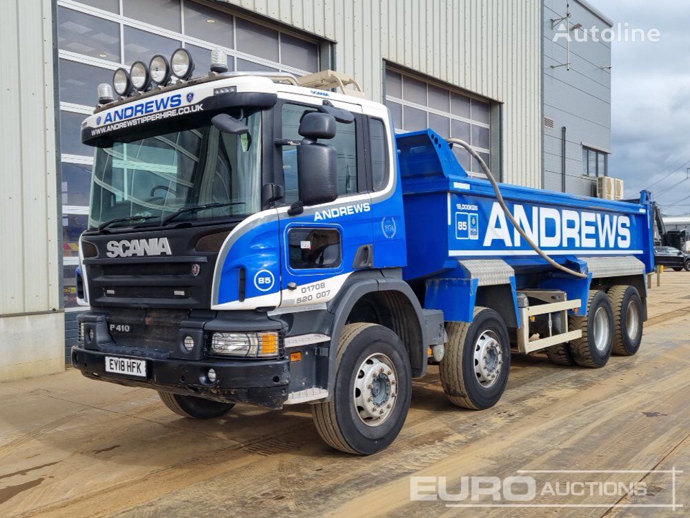 Prodaje se Scania P410 kiper na aukciji