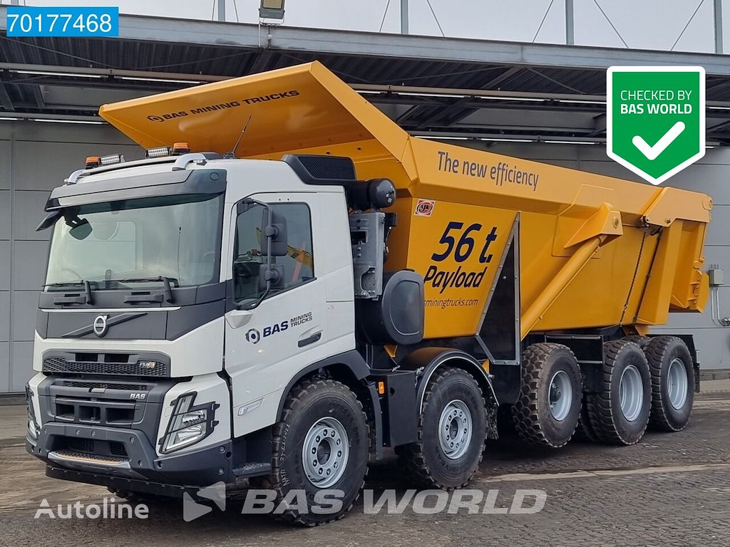 Novi Volvo FMX 460 10X4 56T payload | 33m3 Mining dumper | WIDE SPREAD EURO kiper