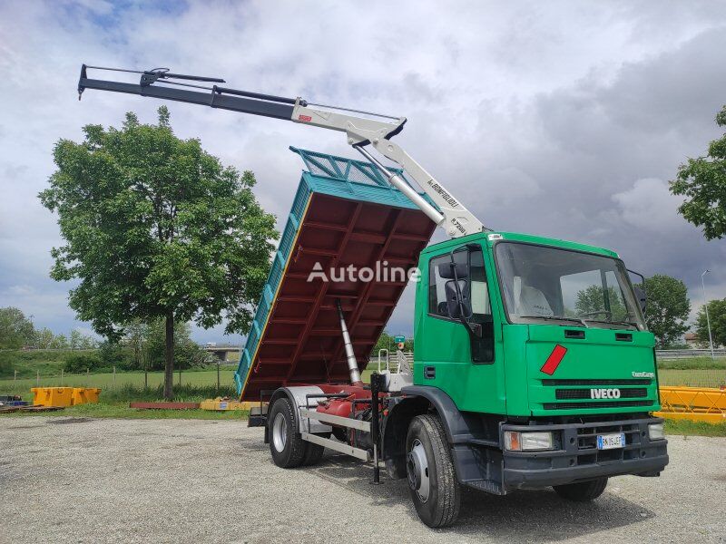 IVECO 150E23K RIBALTABILE+GRU, 9 MARCE, BLOCCAGGIO kiper