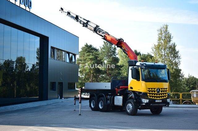 Mercedes-Benz AROCS 3345 kamion s ravnom platformom