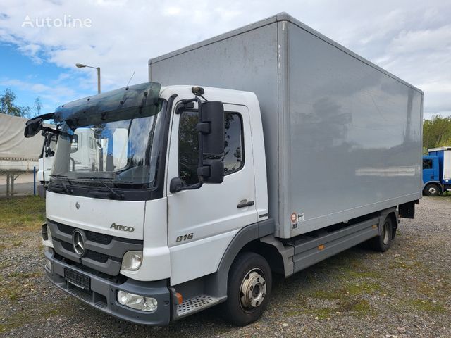 Mercedes-Benz 816 Atego Klima Blattfederung + 1.Hd. TÜV neu kamion furgon