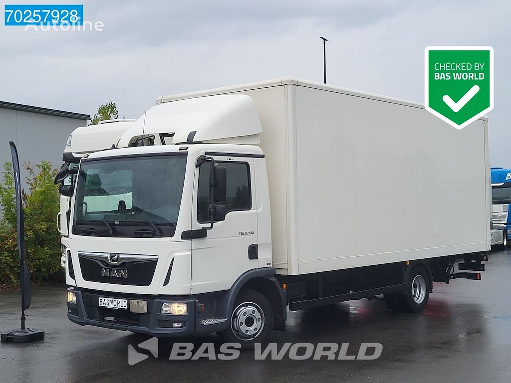 MAN TGL 8.190 4X2 7.49t Manual Ladebordwand kamion furgon