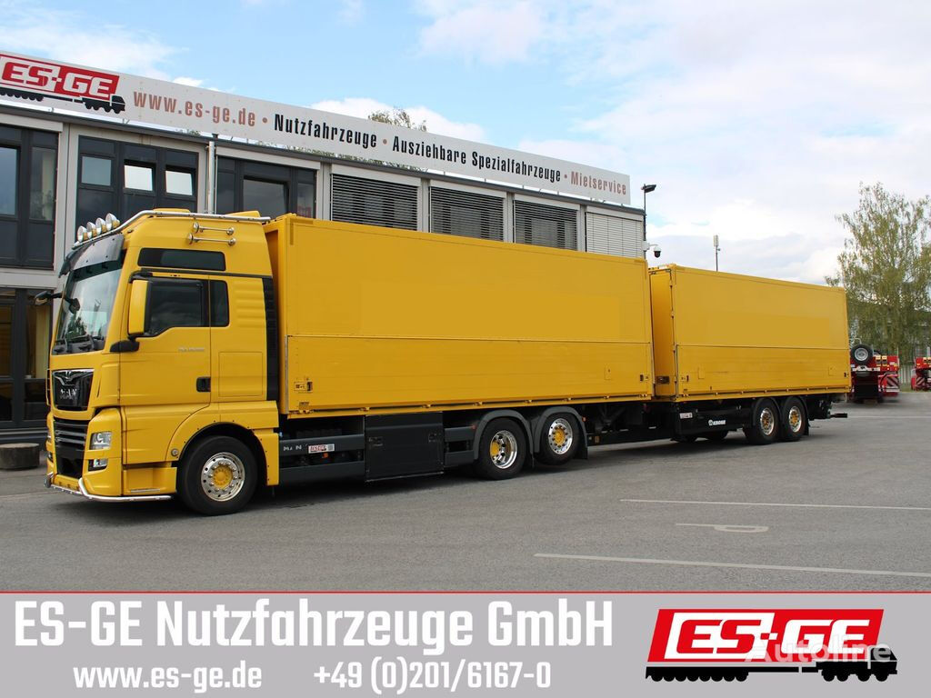 MAN LKW kamion furgon + prikolica furgon