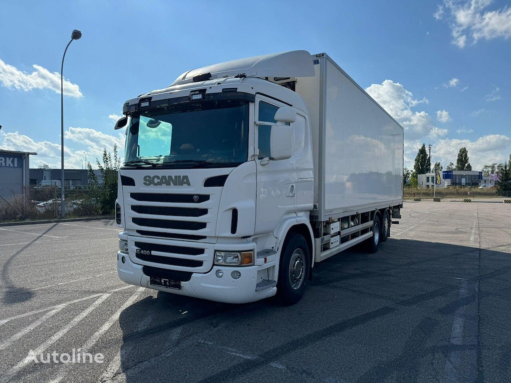 Scania G400 6X2*4 + FULL AIR + BOX HEATING kamion furgon