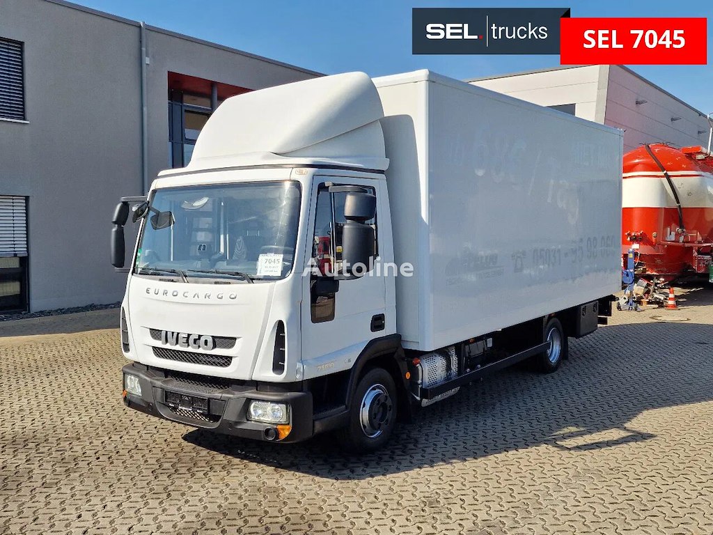 IVECO EuroCargo 75 E16 Ladebordwand kamion furgon