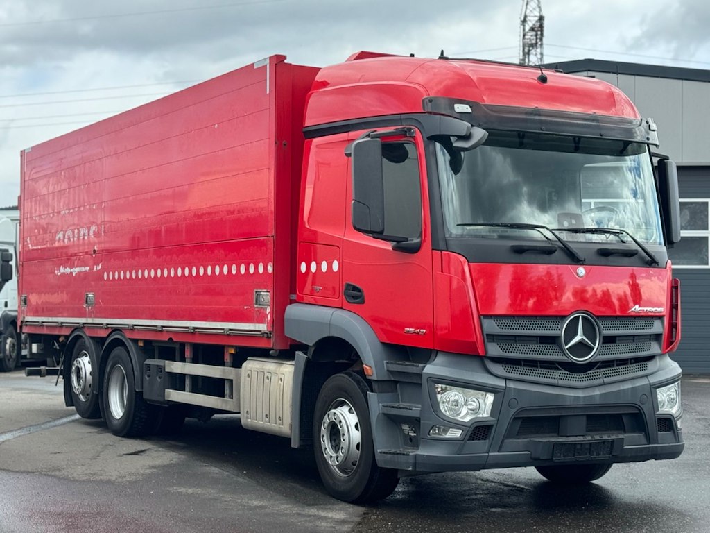 Mercedes-Benz Actros 2543 6x2 Beverage truck + Tail lift kamion furgon