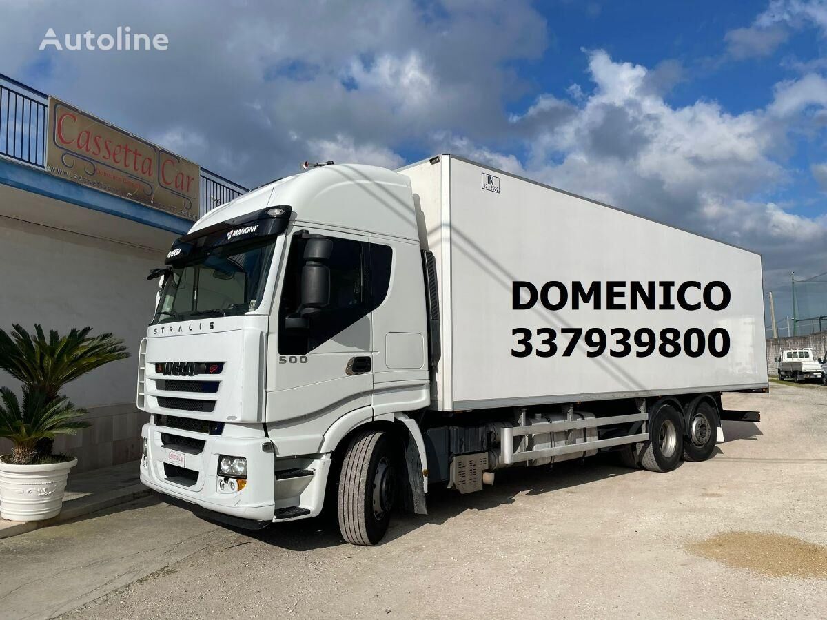 IVECO STRALIS 480 ISOTERMICO TACCHIGRAFO CON DISCO kamion furgon