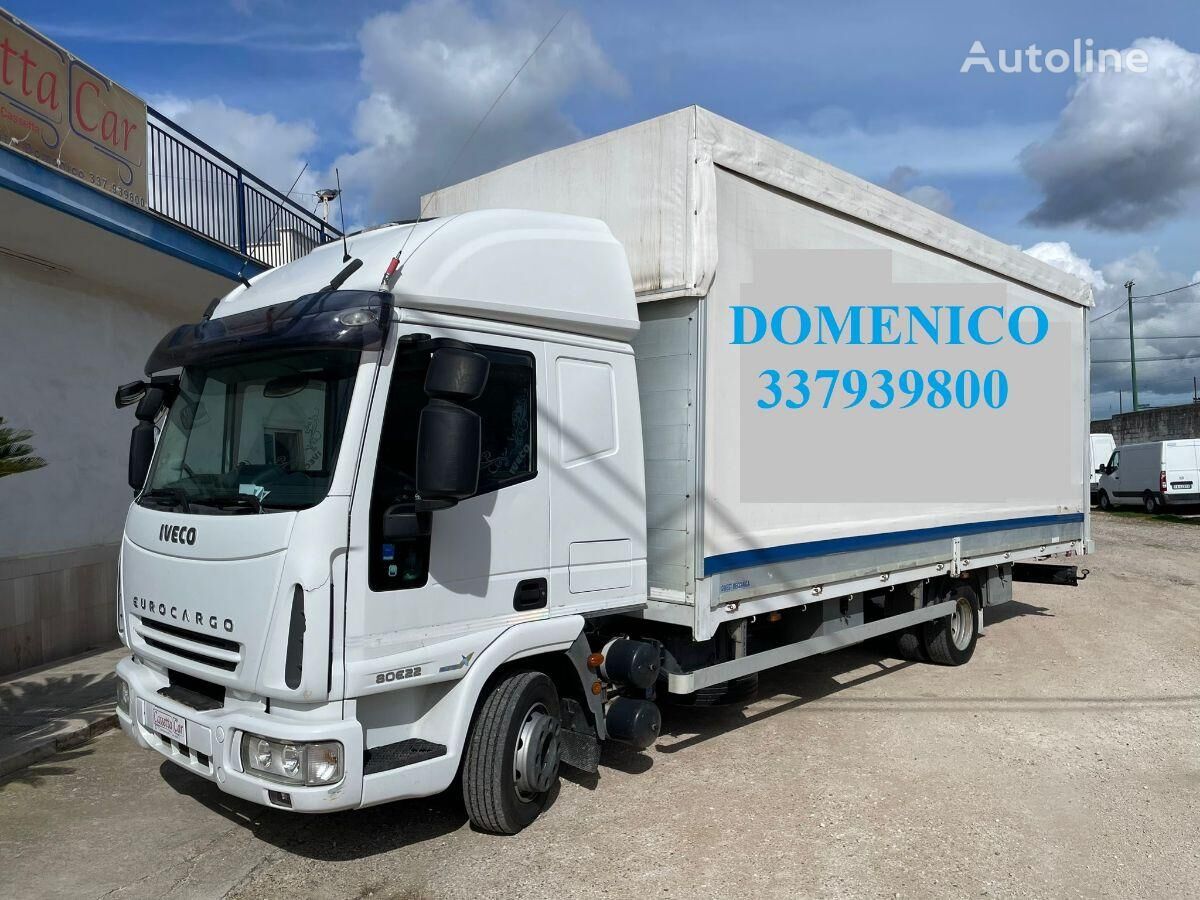 IVECO EUROCARGO 80E22 CENTINATO DECLASSATO A 74.90 kamion furgon