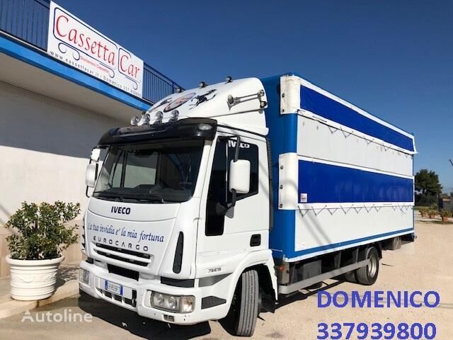 IVECO EUROCARGO 75E15 TRASPORTO CAVALLI-ANIMALI VIVI kamion furgon