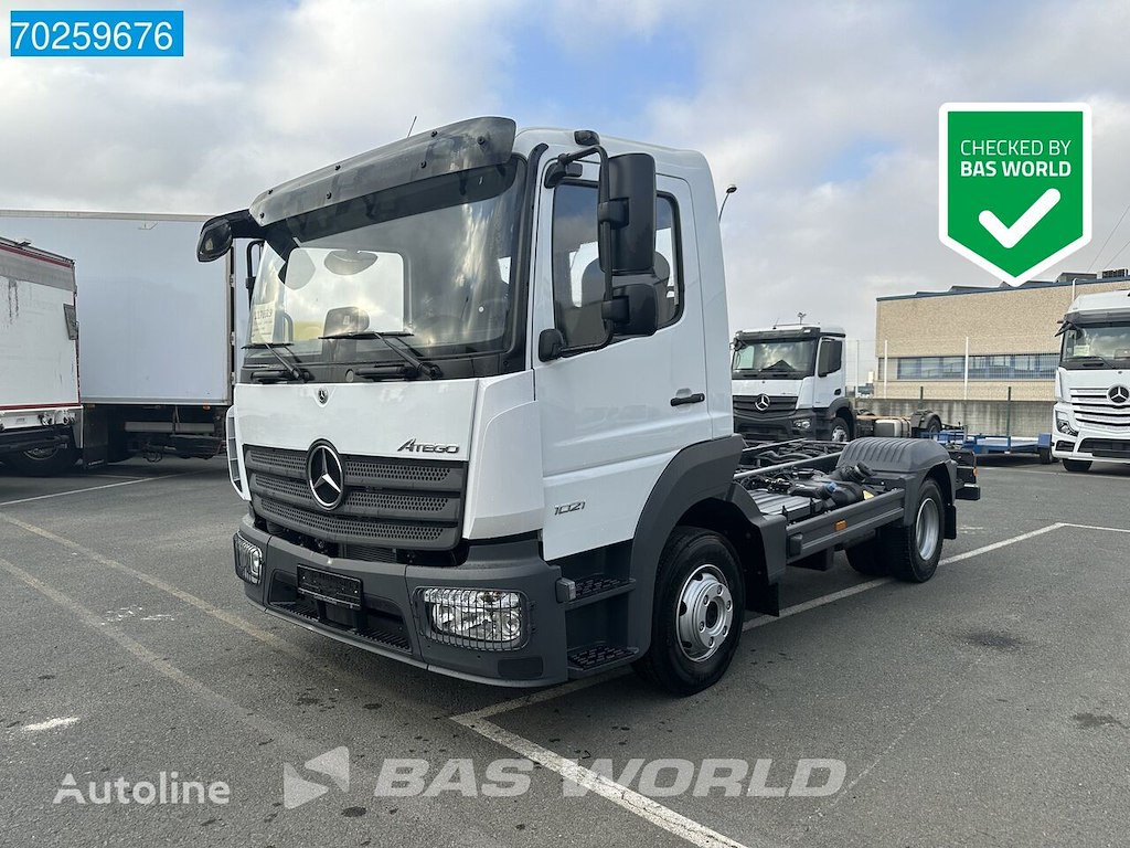 Novi Mercedes-Benz Atego 1021 4X2 10t chassis Automatic ClassicSpace Euro 6 kamion šasija