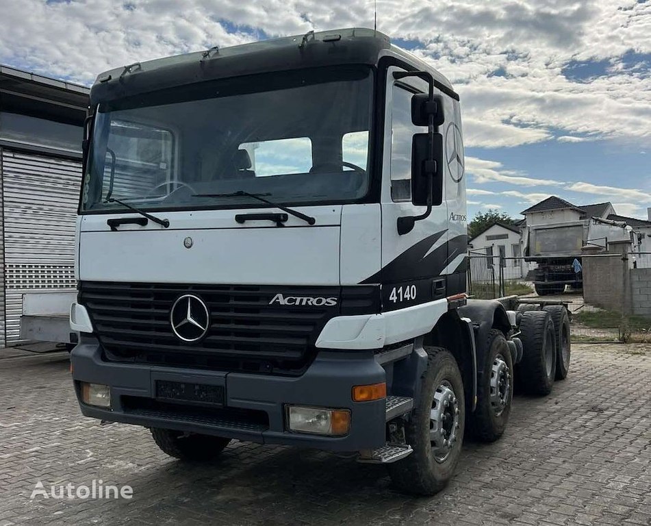 Mercedes-Benz ACTROS 4140 B B 8x4 chassis - big axle kamion šasija