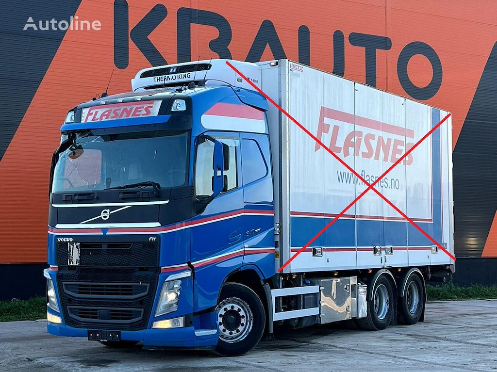 Volvo FH 540 6x2 FOR SALE AS CHASSIS / CAB DAMAGE ! / RETARDER / CHASS kamion šasija