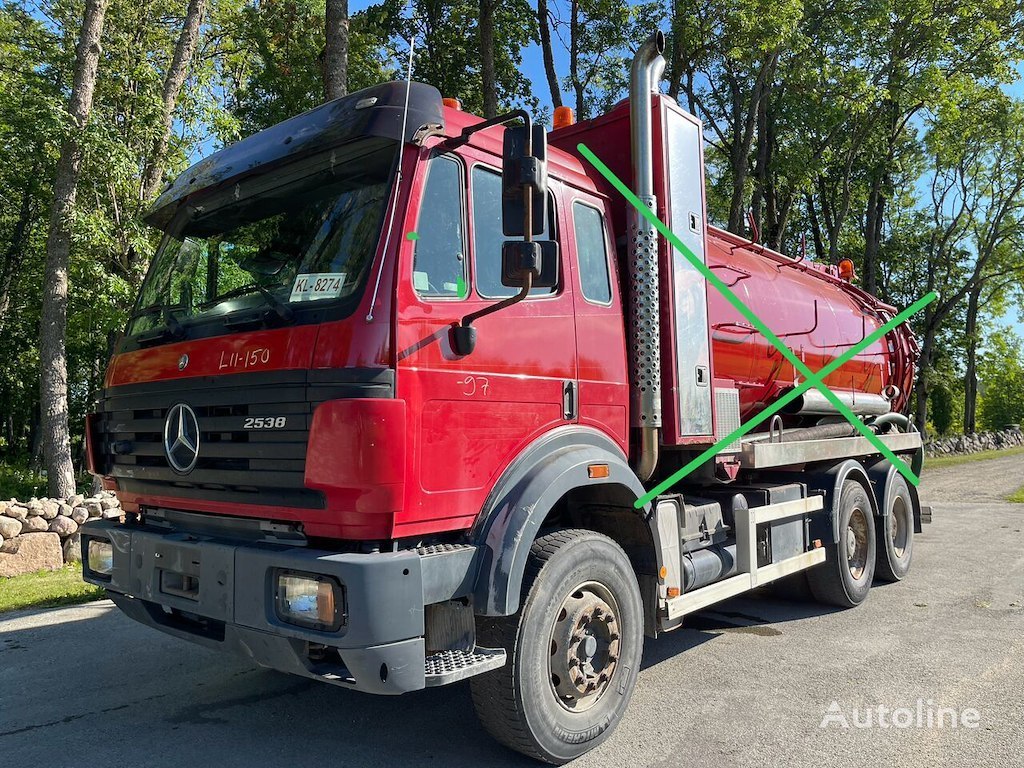 Mercedes-Benz 2538 6x4 kamion šasija