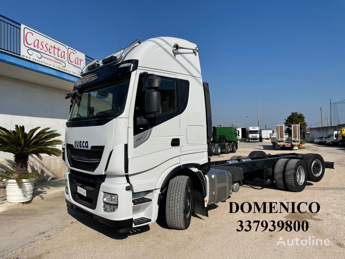 IVECO STRALIS AS 260S48 3 ASSI TELAIO FULL PNEUMATICO EURO 6 kamion šasija