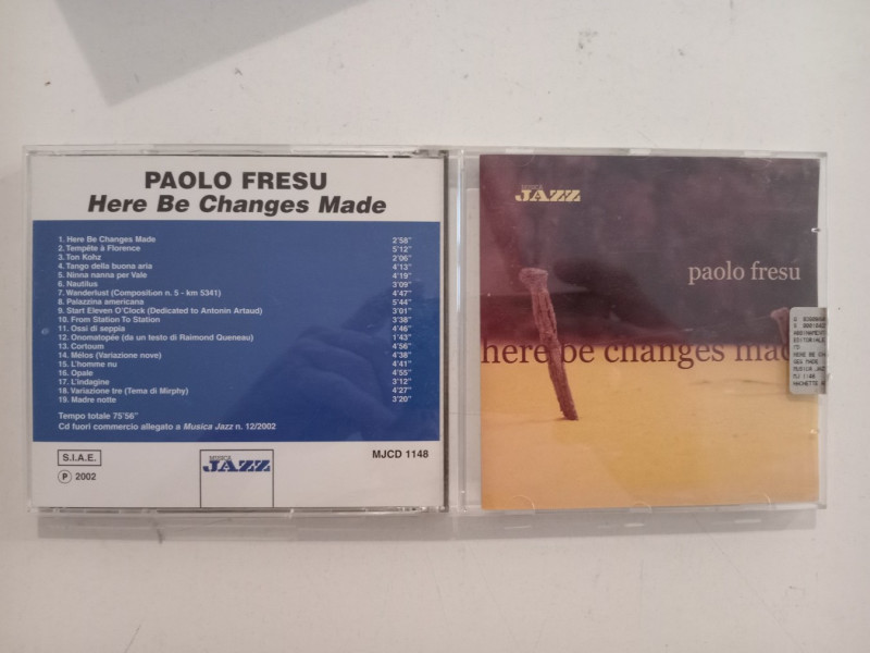 Paolo Fresu – Here Be Changes Made