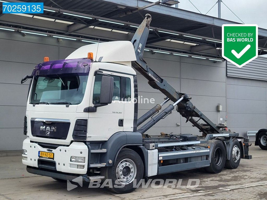 MAN TGS 26.360 6X2 NL-Truck Multilift XR21Z61 Lift+Lenkachse Euro 5 kamion rol kiper