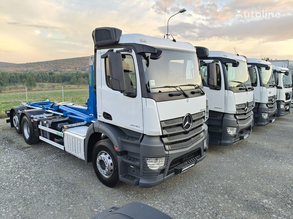 Mercedes-Benz ANTOS 2540 / 6x2 / HAKOWIEC 20t / EURO 6 / IDEALNY STAN / Oś pod kamion rol kiper