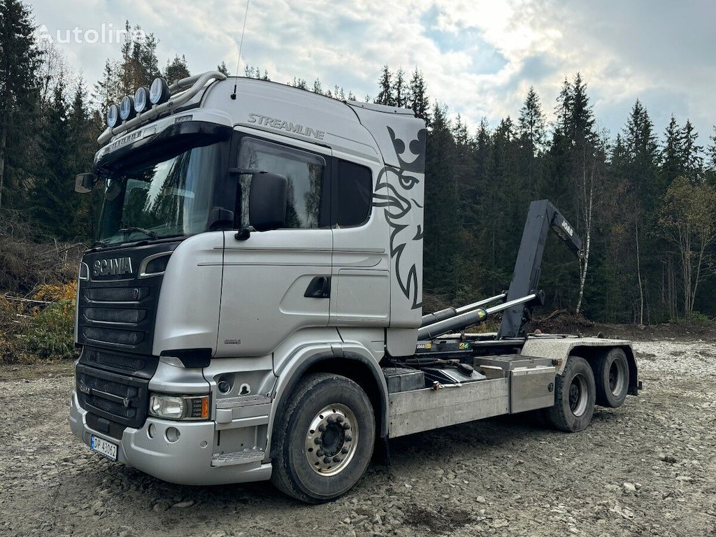 Prodaje se Scania R520 rol kiper sa kukom na aukciji