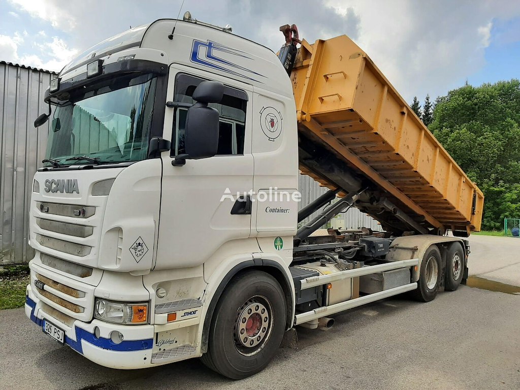 Scania R480 LB6X2*4HNA EURO5 + HIAB 21T + INTERCOOLER 353kW kamion rol kiper