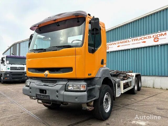 Renault Kerax 420 DCI 6x4 HOOK-ARM CONTAINER SYSTEM (ZF16 MANUAL GEARBOX kamion rol kiper