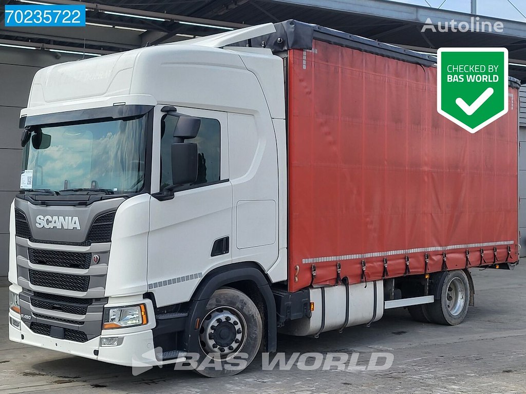 Scania R450 4X2 Highline Retarder 2x Tanks Euro 6 kamion sa klizna zavesa cerada