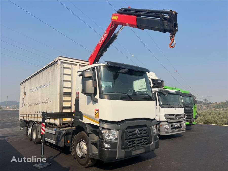 Renault C 380 kamion sa klizna zavesa cerada