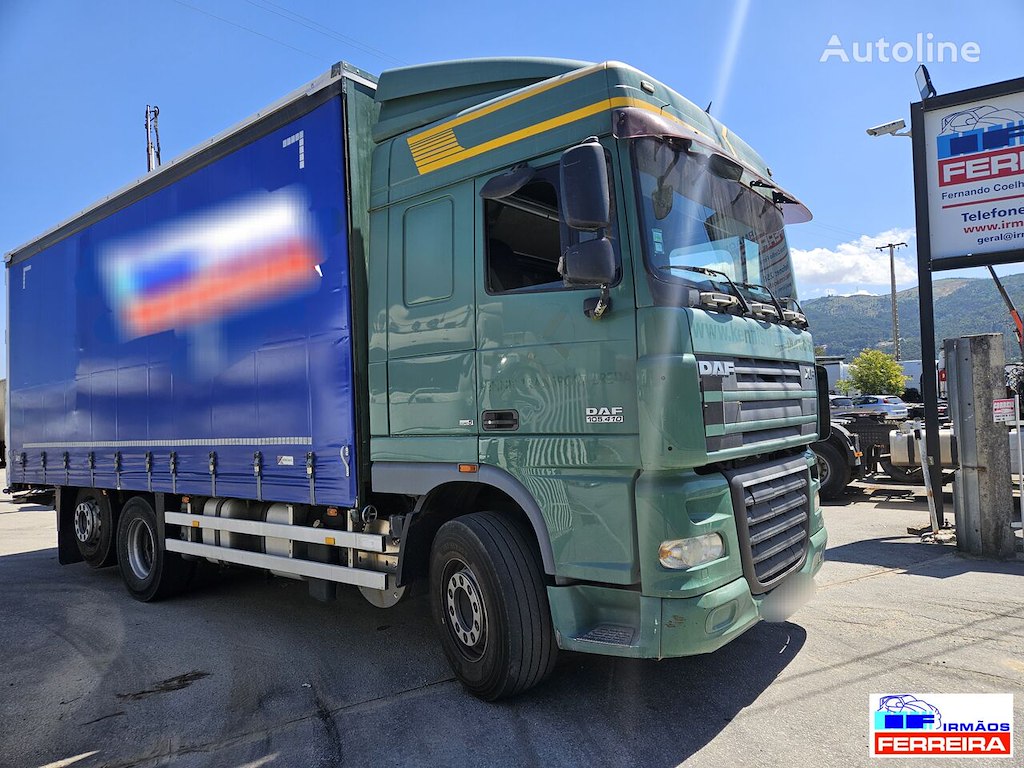 DAF Xf 105 410cv 6x2 kamion sa klizna zavesa cerada