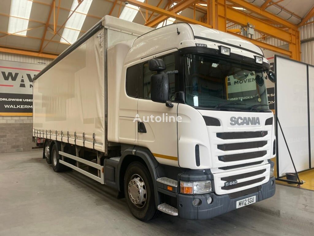 Scania G44 kamion sa klizna zavesa cerada