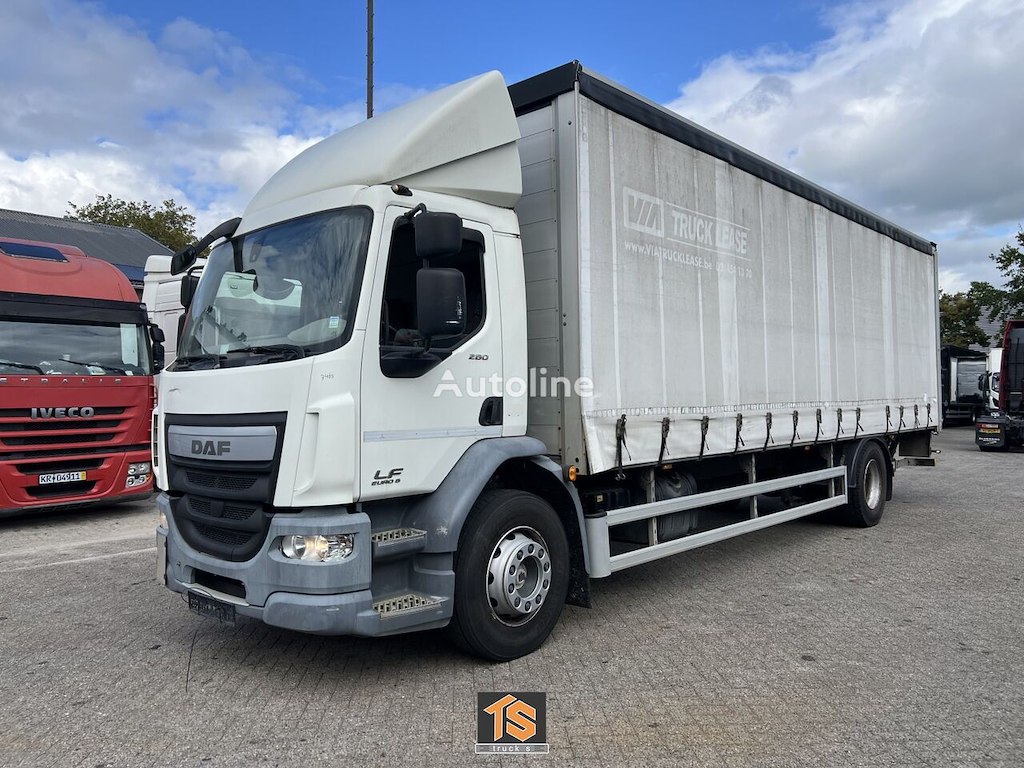 DAF FA 19T LF 280 SCHUIF - AUTOMATIC - 19 TON - TOP TRUCK kamion sa klizna zavesa cerada