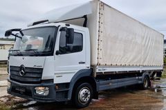 Mercedes-Benz Atego 1223 LBW Hubkraft 1500kg kamion s ceradom