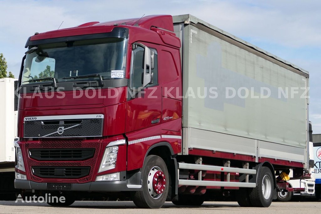 Volvo FH 420 Pritsche Plane Bordwände Vollluft LBW E6 kamion s ceradom