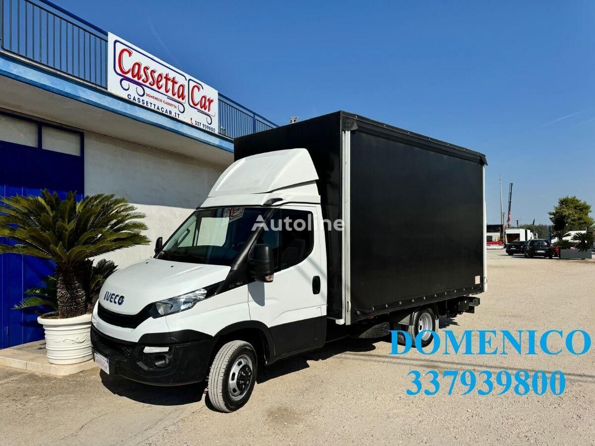 IVECO DAILY 35C14 CON CENTINA ALLA FRANCESE+PEDANA kamion s ceradom