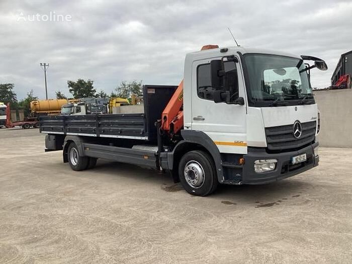 Mercedes-Benz Atego 1221 4x2 Flatbed c/w Crane kamion platforma