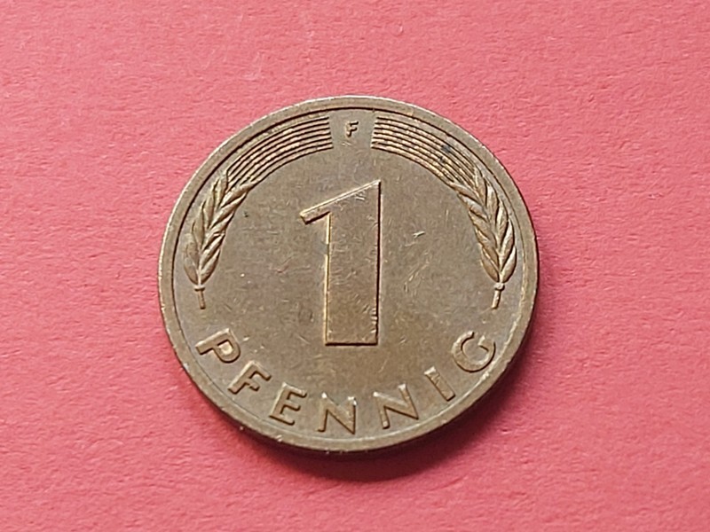 Nemačka - 1 pfennig 1978 god F