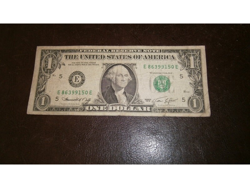 USA 1 DOLLAR 1974