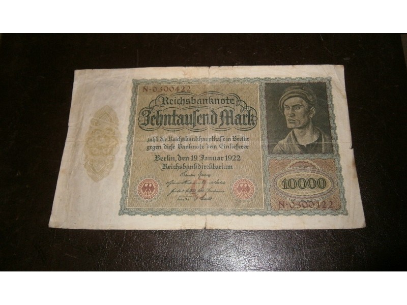 GERMANY 10.000 MARK 1922