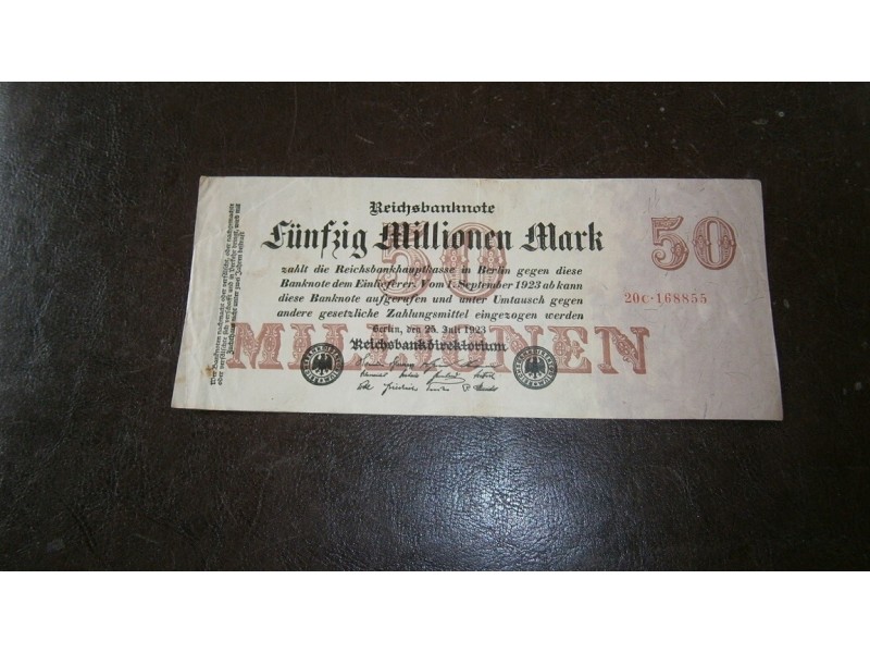 GERMANY 50.000.000 MARK 1923