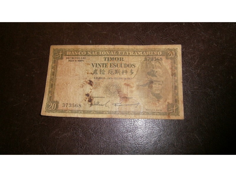 TIMOR 20 ESUDOS 1967