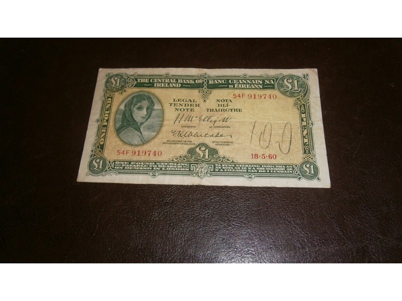 IRELAND 1 POUND 1960