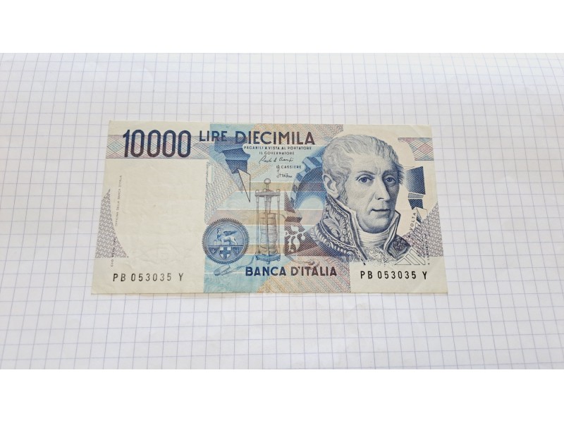 ITALIA 10000 LIRA 1984 GODINA