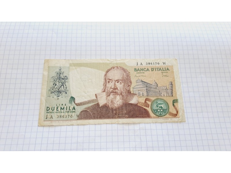 ITALIA 2000 LIRA 1973 GODINA