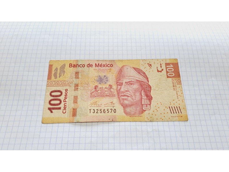 MEKSIKO 100 PESOS 2015 GODINA