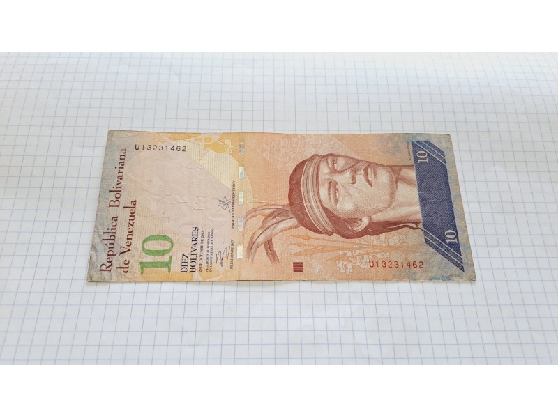 VENECUELA 10 BOLIVARES 2013 GODINA