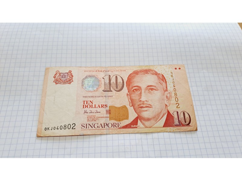 SINGAPUR 10 DOLLARS