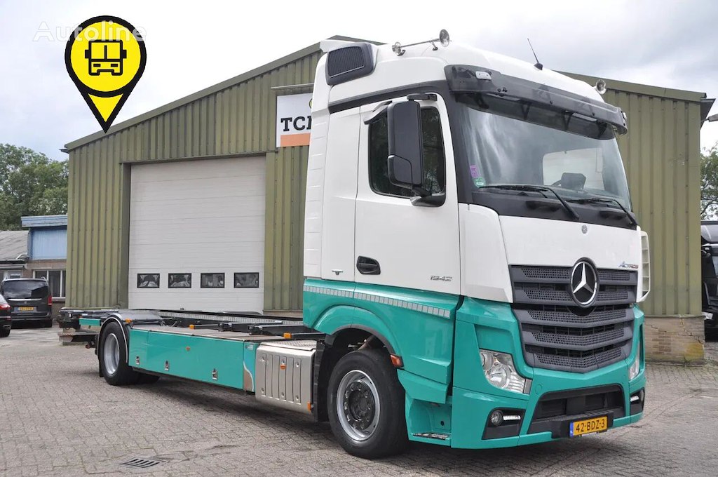 Mercedes-Benz Actros 1942 4X2 2014. BDF SYSTEEM. NL-TRUCK vozilo za prevoz kontejnera