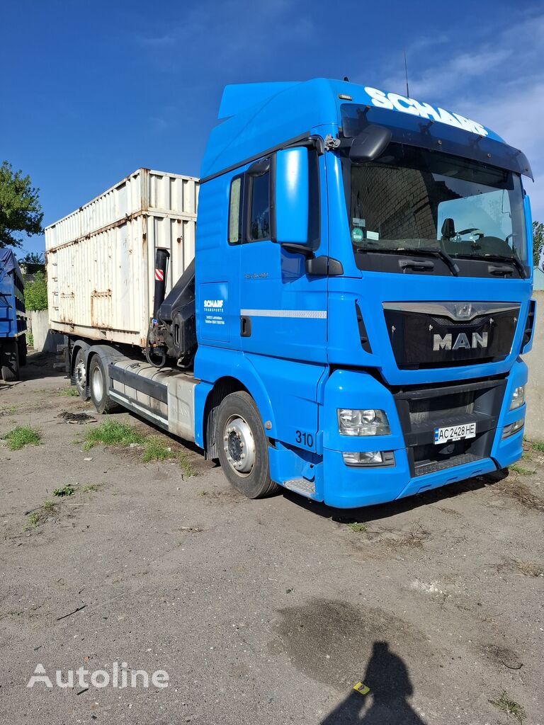 MAN TGx 26.400 vozilo za prevoz kontejnera