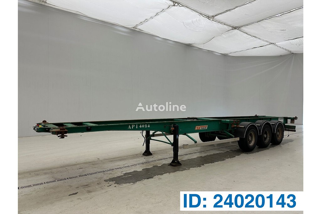 Fruehauf Skelet 2 x 20-40 ft vozilo za prevoz kontejnera